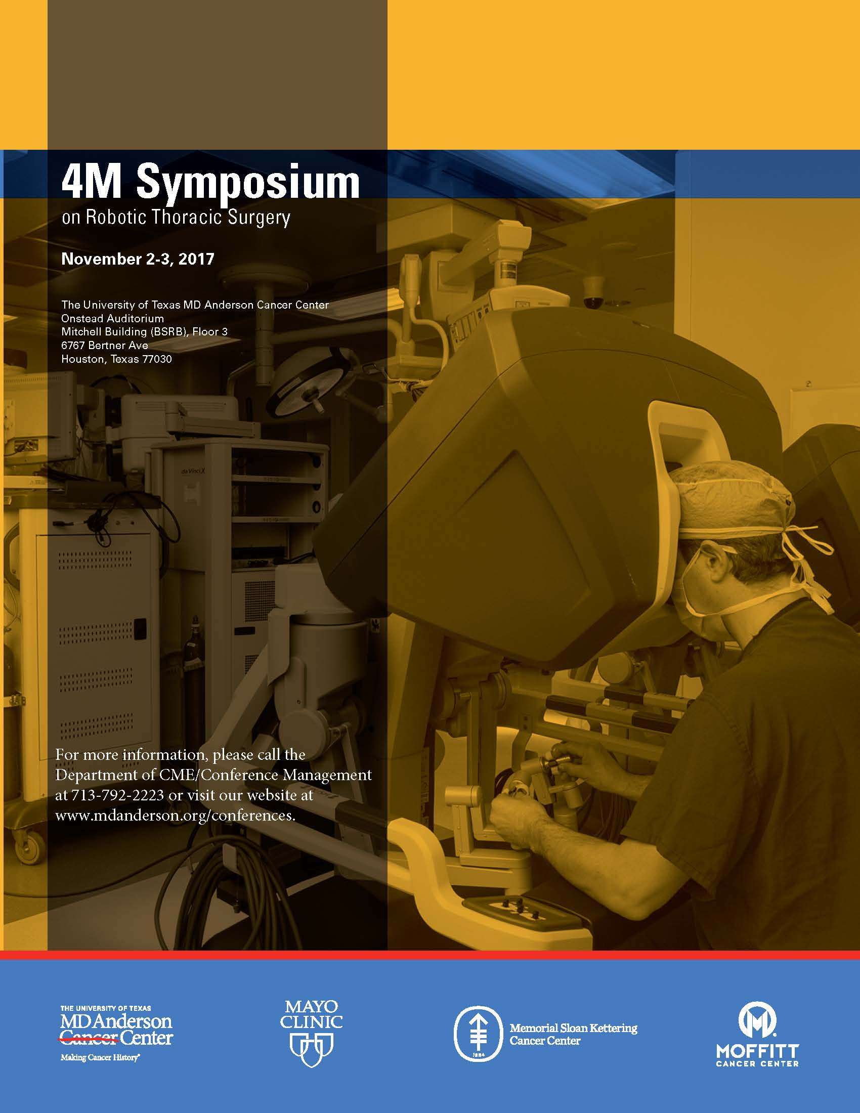 4M Symposium on Robotic Thoracic Surgery | CTSNet